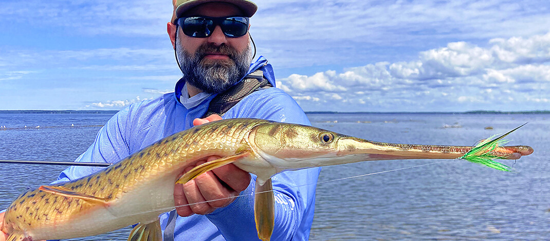 Fly Fishing For Gar in Shallow Water: The Art of Sight Fishing | Live 2 ...